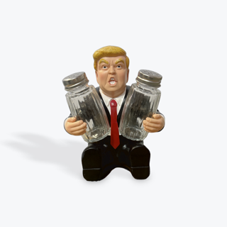Donald J. Trump Salt and Pepper Shakers - Size: 6" height x 5" width x ...