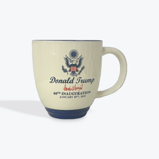 Donald Trump 60th Inauguration Cup - Ceramic 12 Ounce Coffee Mug - Col ...