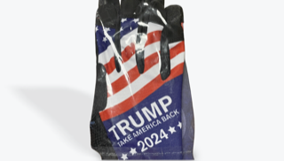Trump 2024 Take America Back Gloves - Color Red, White, Blue and Black ...