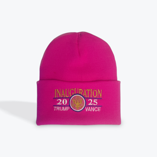 Trump Vance Inauguration 2025 Knit Hat - One Size Fits All - Color Hot ...