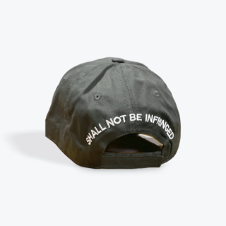 2A 1791 cap color BLACK - VELCRO adjustable one size fits all – LGBNJ