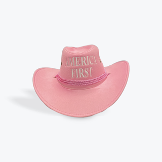 America First Cowboy Hat one size fits all, color Pink – LGBNJ