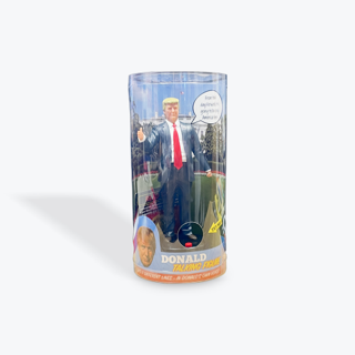 Donald Talking Figure™️ says 17 different lines in Donald’s own voice ...