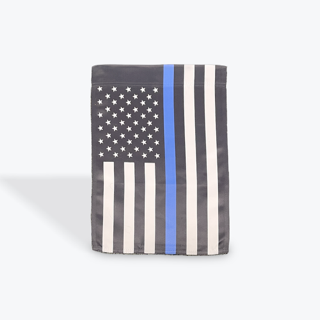 Thin Blue Line 12.5”x18” inch double sided Garden Flag – LGBNJ