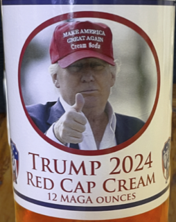 Trump 2024 RED CAP CREAM soda 12 MAGA Ounces – LGBNJ